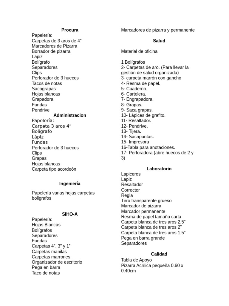 Procura | PDF | Lápiz | Materiales de Conservación y Restauración