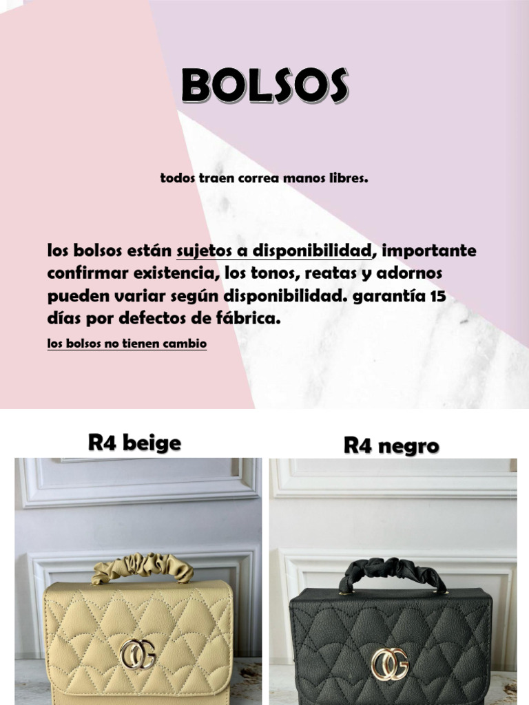 BOLSOS | PDF