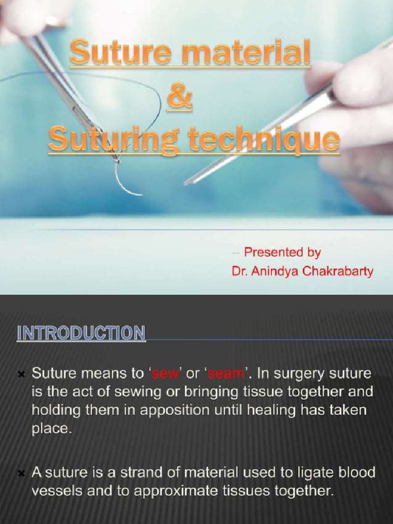 Suture 2 | PDF