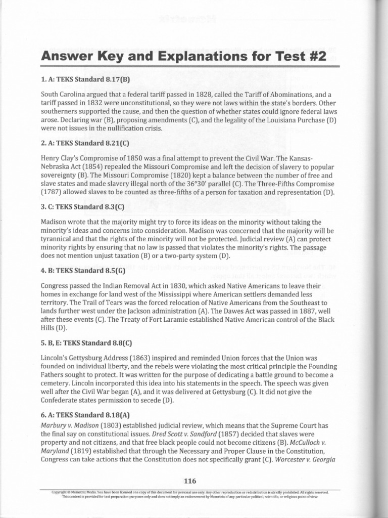 STAAR practice test 2 2025 KEY (1) | PDF