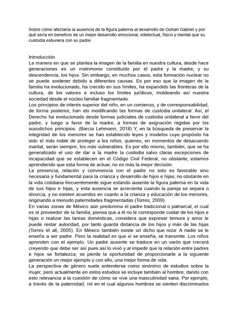 Gohan | PDF | Familia | Masculinidad