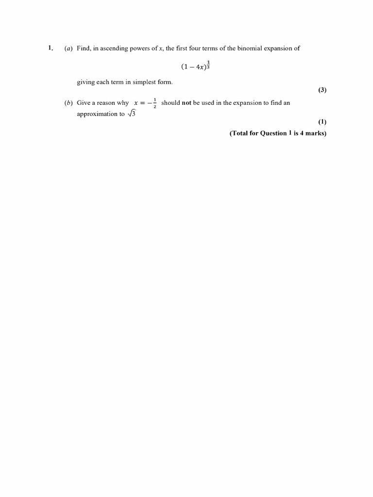 Maths Paper 1 Shadow Practice | PDF | Circle | Equations