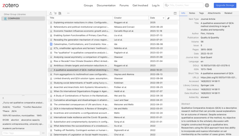 A Qualitative Assessment of QCA: Method Stretching in Large-N Studies ...