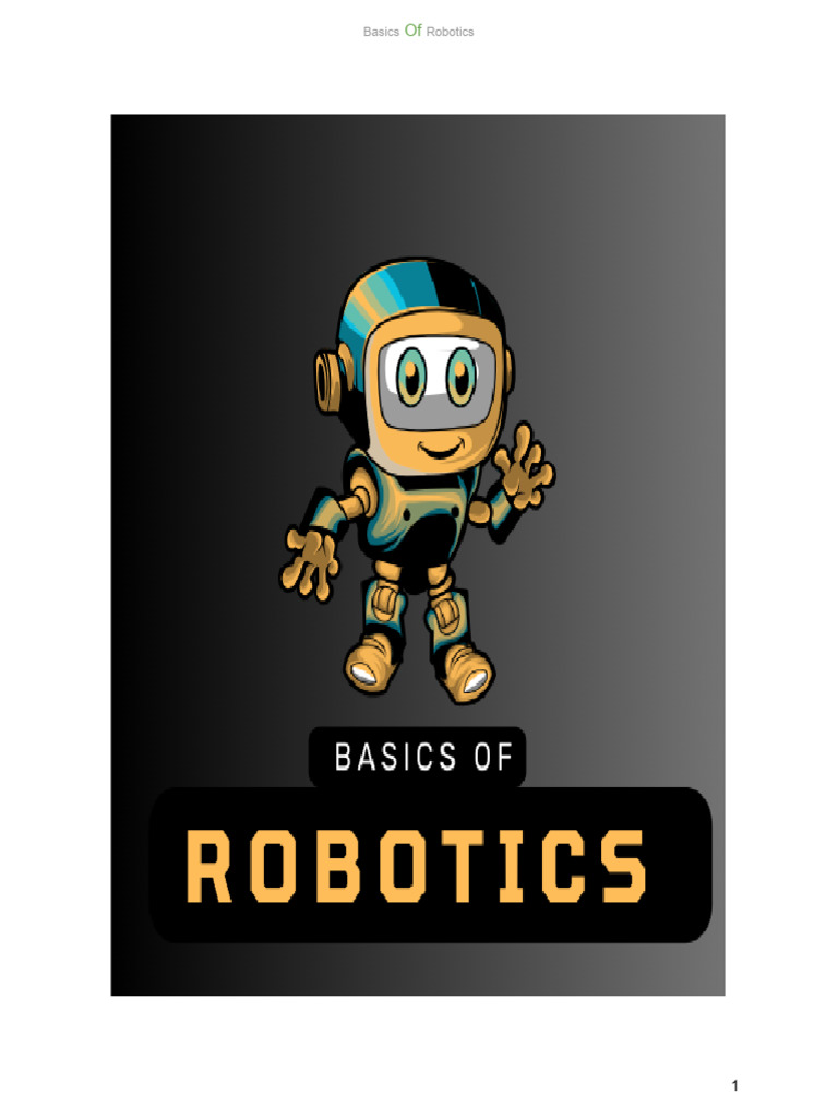 Basics of Robotics | PDF | Electric Motor | Electric Power