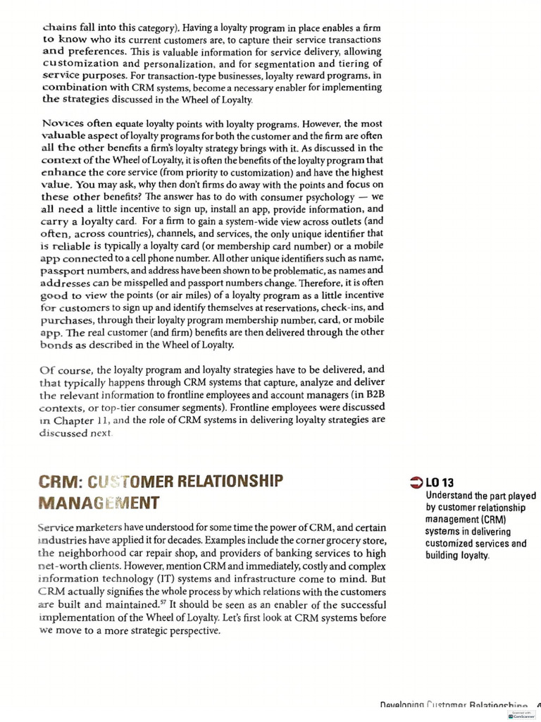 CRM | PDF