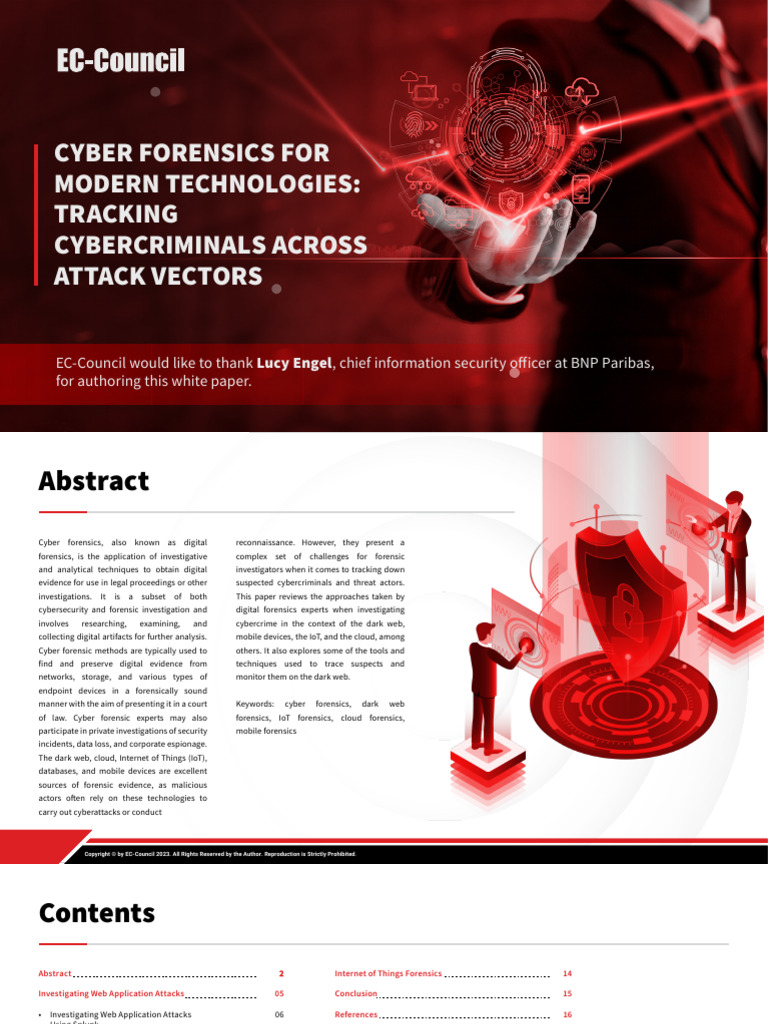 Cyber Forensics For Modern Technologies 2023 | PDF | Malware | Cloud Computing