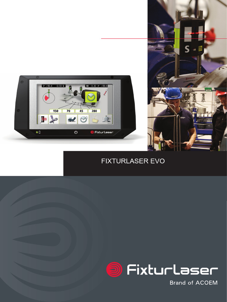 Fixturlaser EVO: Alineación de Ejes Digital | PDF | Sensor ...