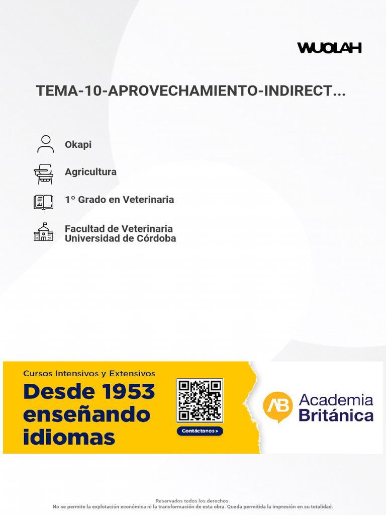 wuolah-free-TEMA-10-APROVECHAMIENTO-INDIRECTO | PDF | Heno | Pasto