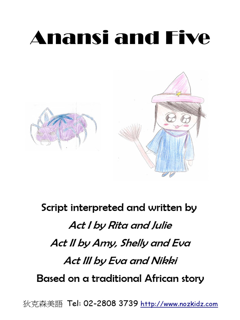 Anansi and Five The Drama | PDF | Anansi