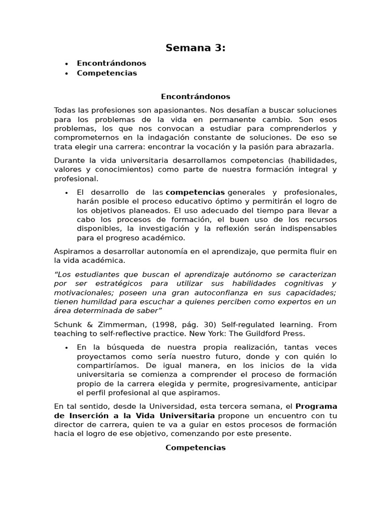 Semana3 Encontrándonos | PDF | Enseñando | Aprendizaje