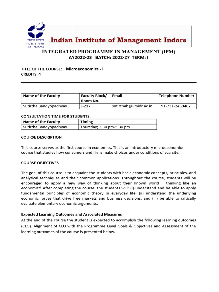 Compulsory - Microeconomics-I Term 1 PDF | PDF | Demand | Elasticity ...