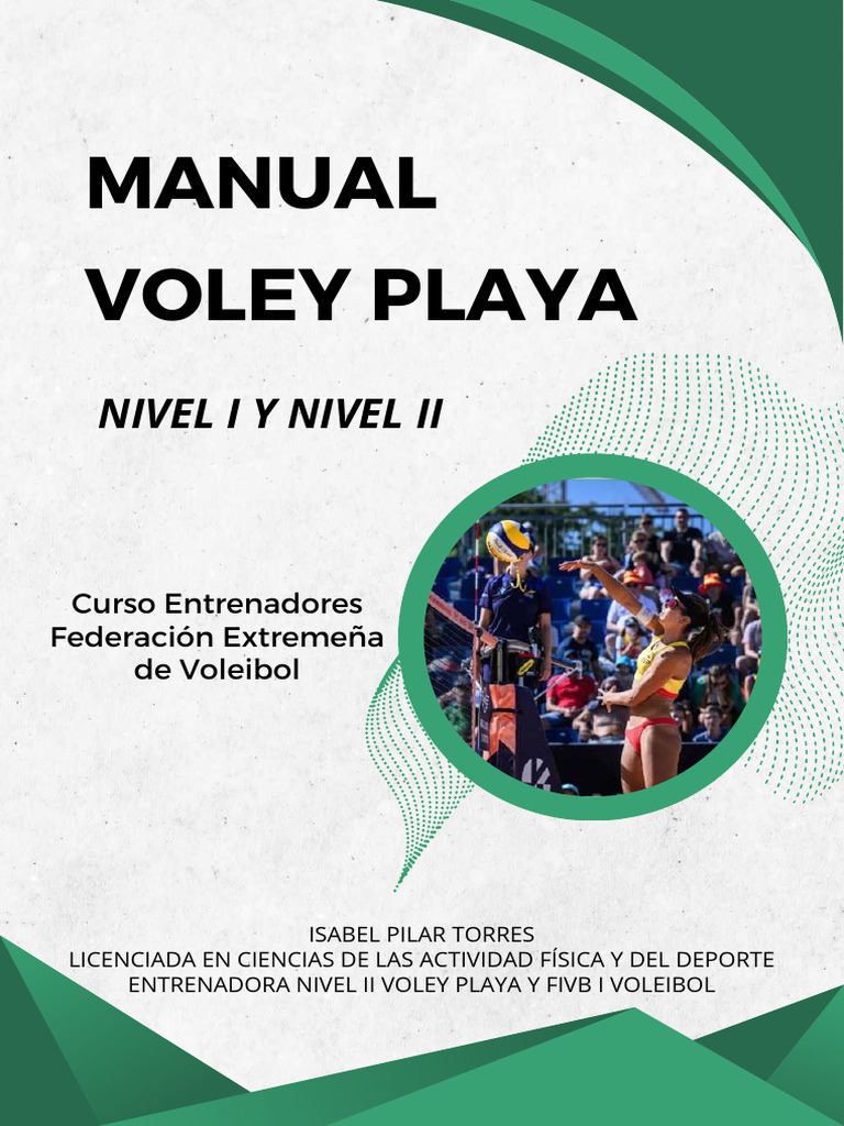 Manual Voley Playa | PDF | Vóleibol | Músculo