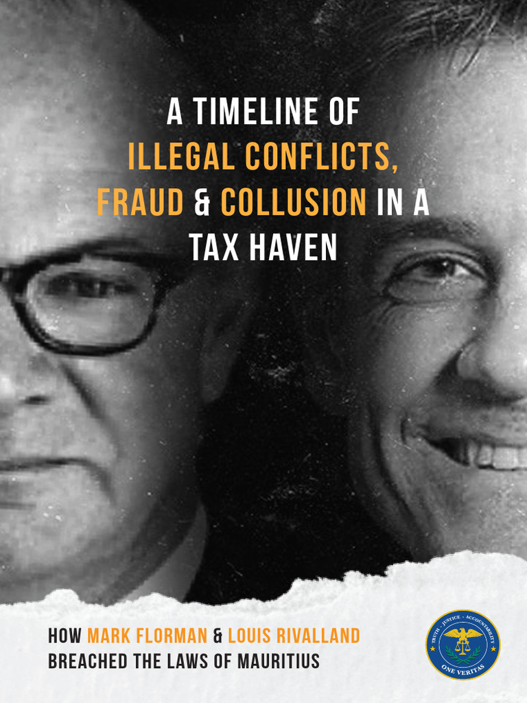 Illegal Conflicts, Fraud Collusion: A Timeline of & INA Tax Haven | PDF ...
