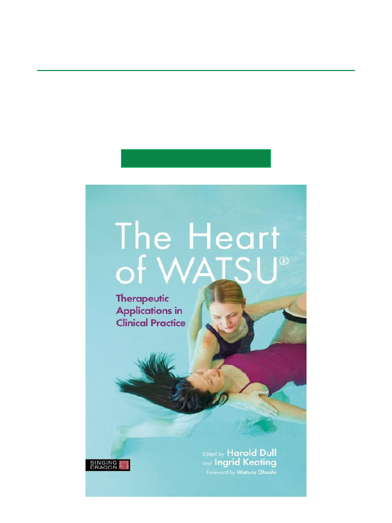 WATSU® Therapy: Clinical Insights | PDF | Medicine | Health Care