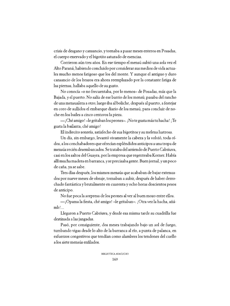 Cuentos Horacio Quiroga III | PDF