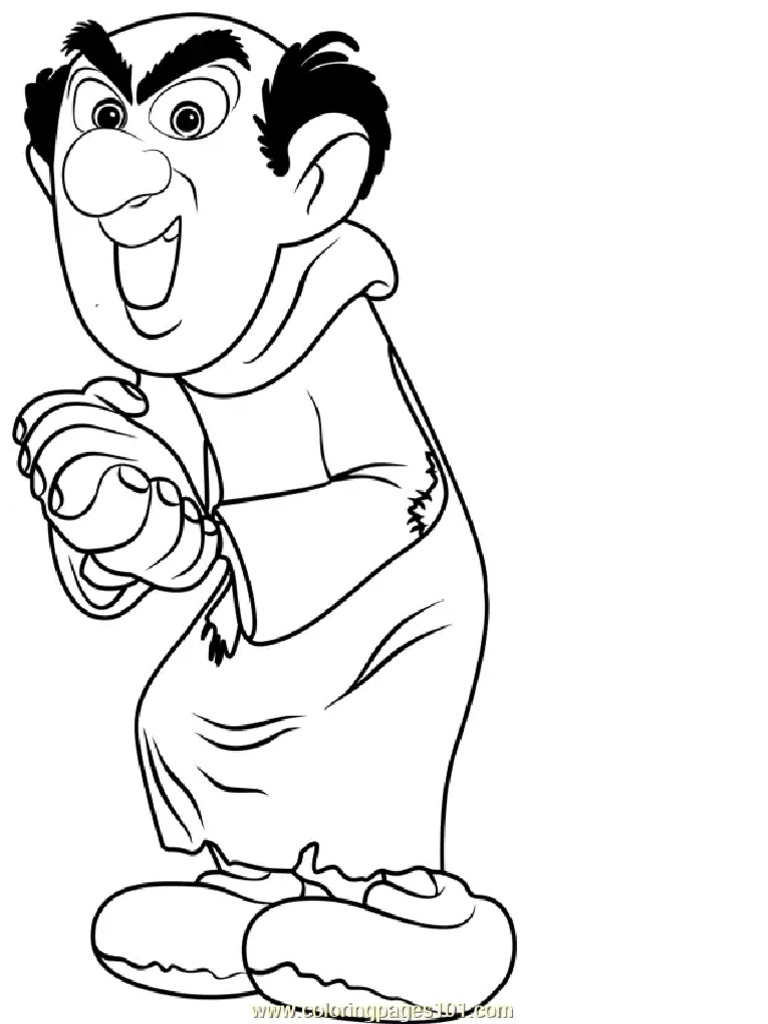 Gargamel-coloring-page | PDF