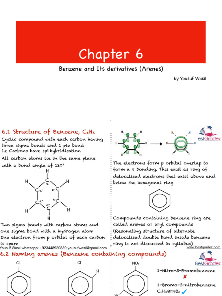 Chapter-6-Benzene-and-its-derivatives-aryl-compounds | PDF | Methyl ...