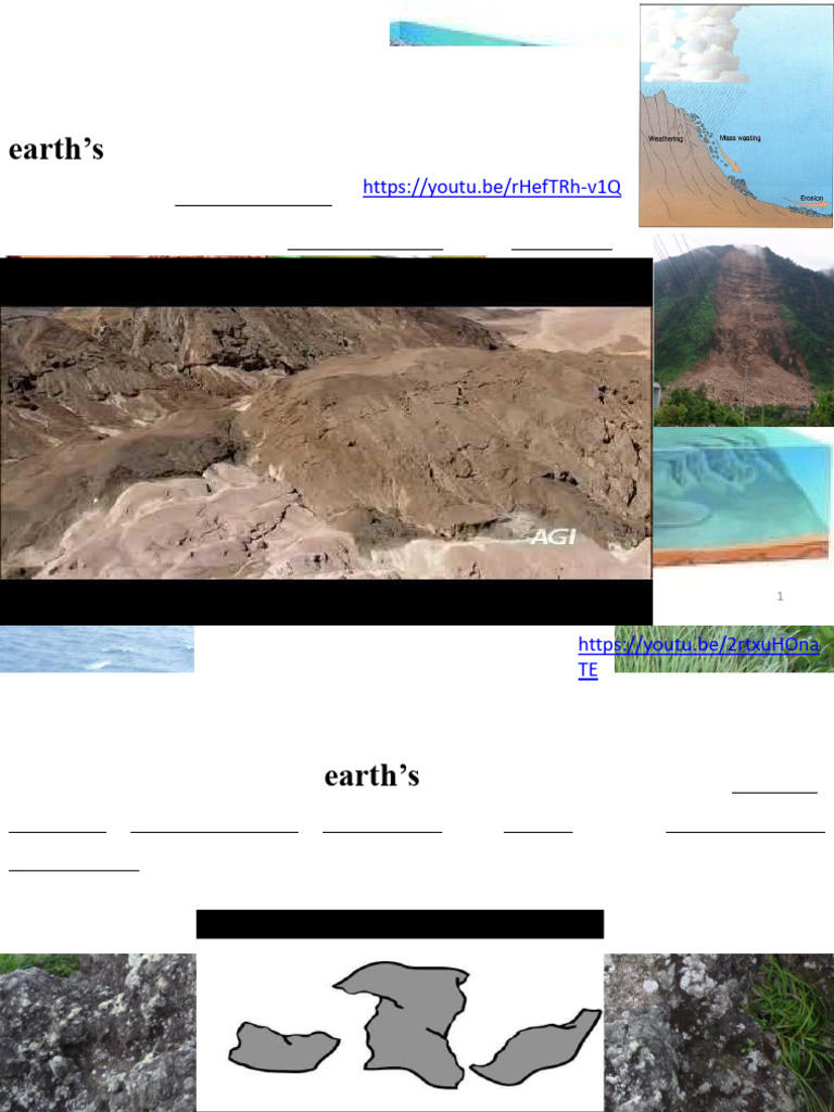 Surface Processes | PDF | Glacier | Dune