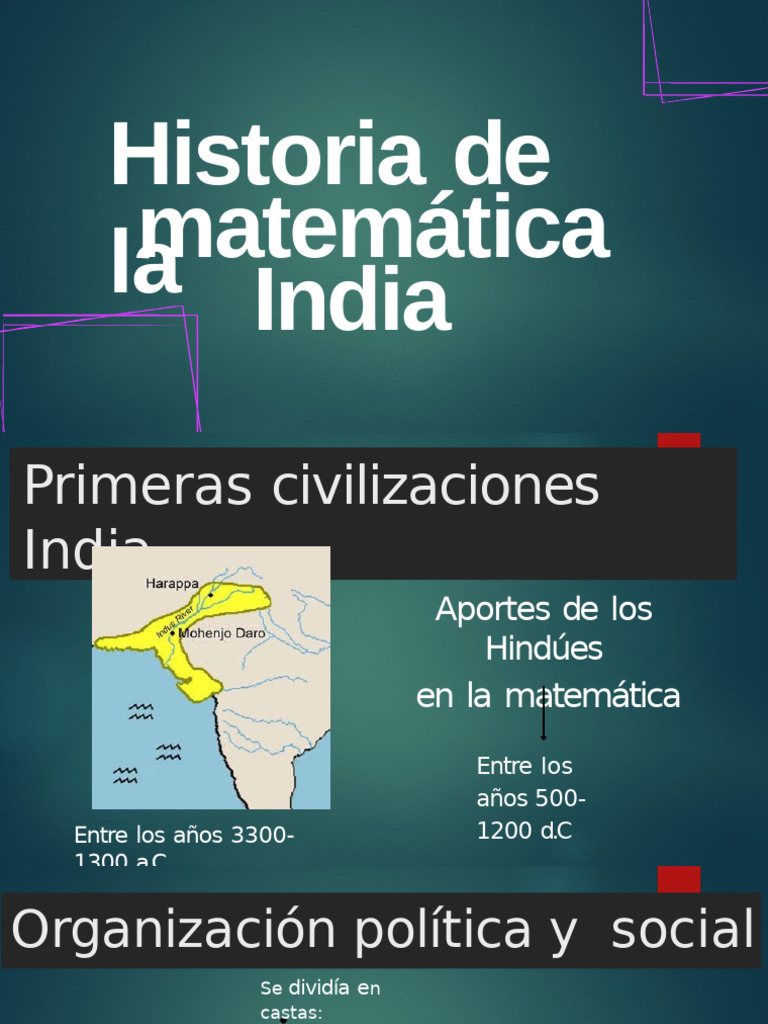 civilizacion hindú | PDF | Aritmética | Álgebra