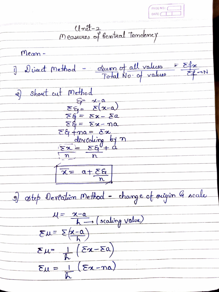 Unit 2,3 Maths | PDF