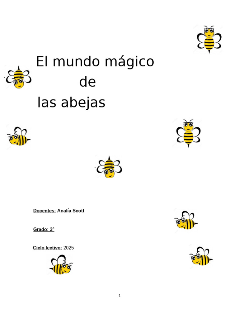 El Mundo Mágico de Las Abejas | PDF | Miel | Colmena