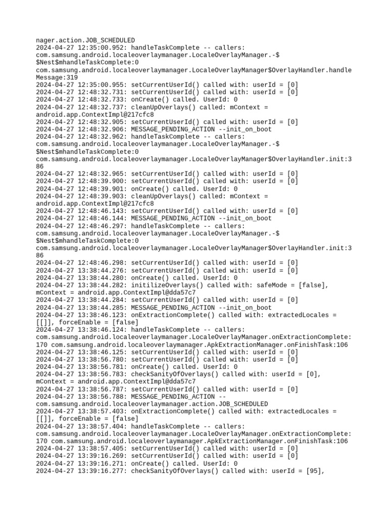 lom_log | PDF | Android (Robot) | Embedded Linux