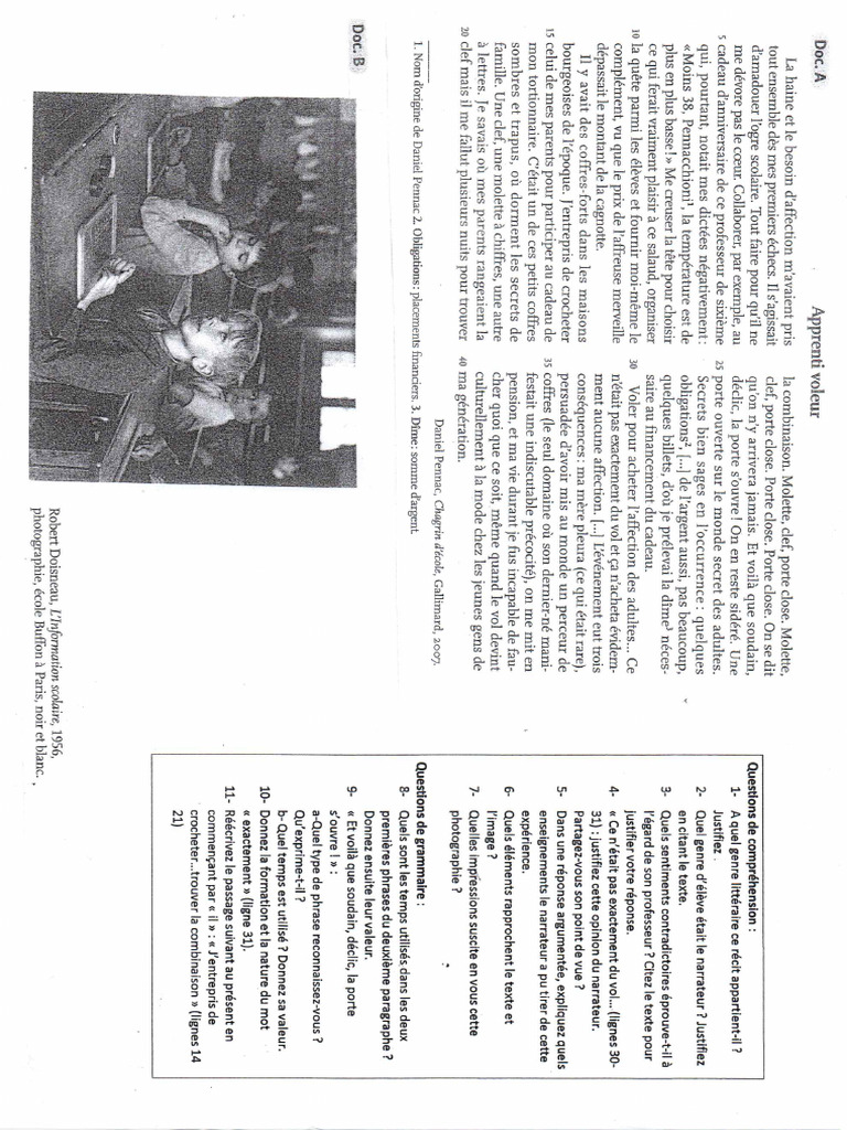 Séance 6 Entrainement DNB | PDF