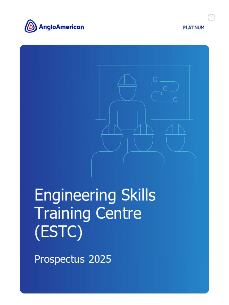Engineering Skills Training Centre (ESTC) Prospectus 2025-1 | PDF | Computer Network | Computer ...