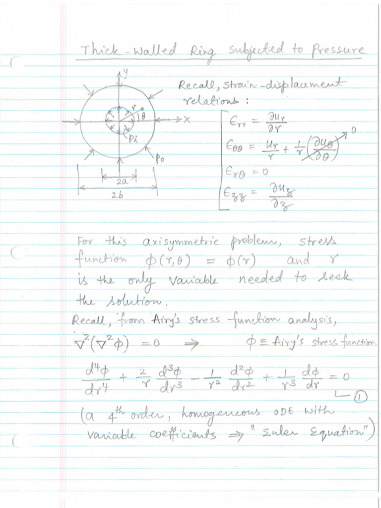 Axisymmetric Problems Pdf