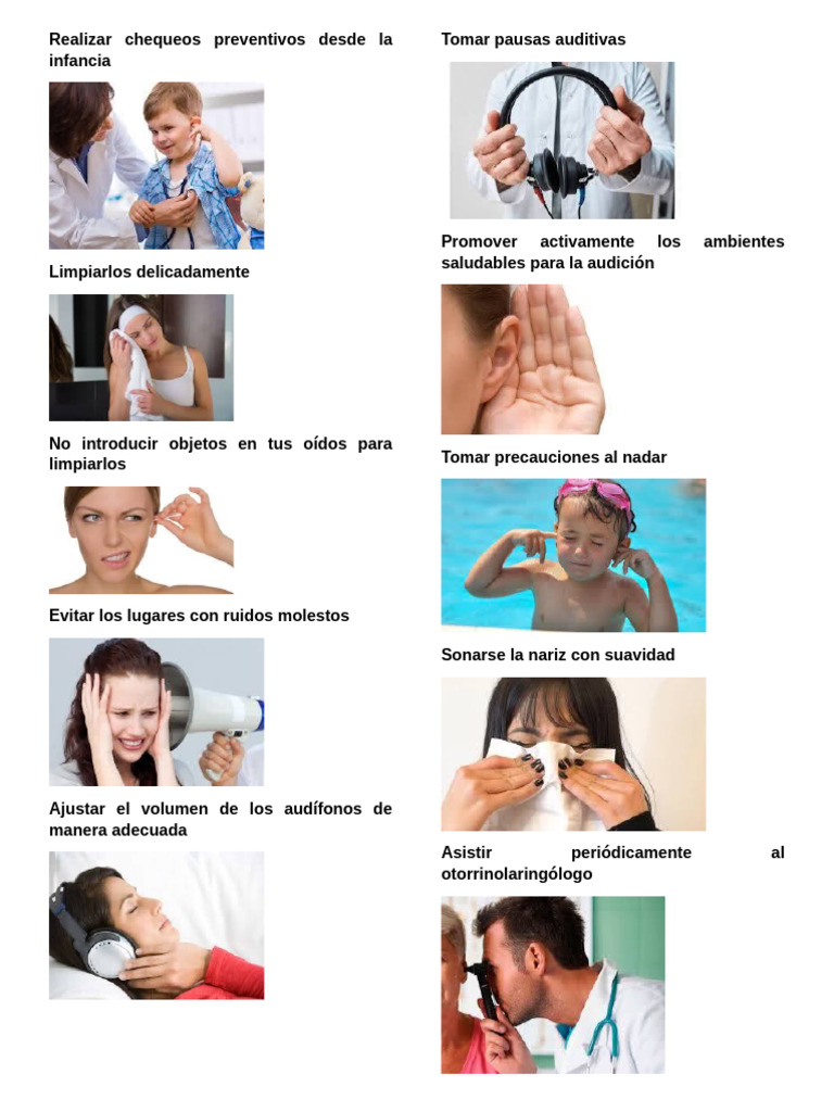 10 Cuidados Del Oido DKDK | PDF