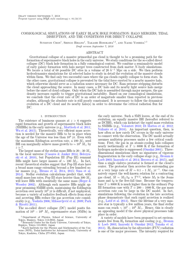 COSMOLOGICAL SIMULATIONS OF EARLY BLACK HOLE FORMATION: HALO MERGERS ...