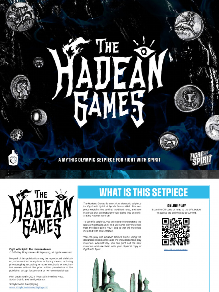 Hadean Games: Underworld Sports Drama | PDF | Hades | Greek Underworld