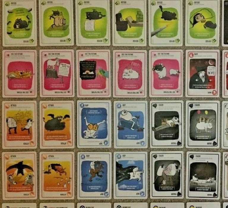 Exploding Kittens - Genuine spare duplicate individual replacement ...