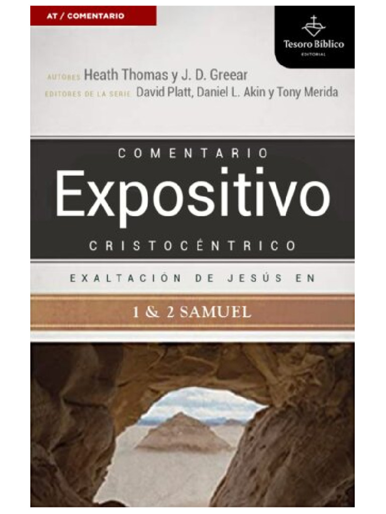 Exaltación de Jesús en 1 y 2da de Samuel J D Greear, Heath A Thomas | PDF | Cristo (título) | David