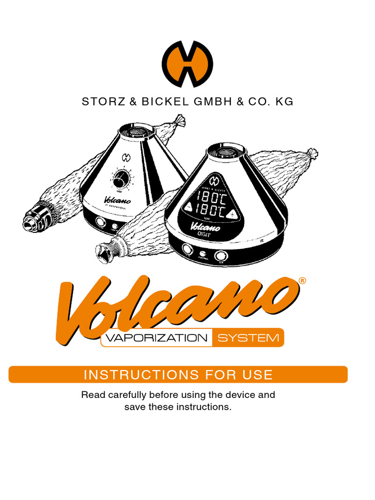 Volcano Classic Manual | PDF | Mains Electricity | Ac Power Plugs And ...