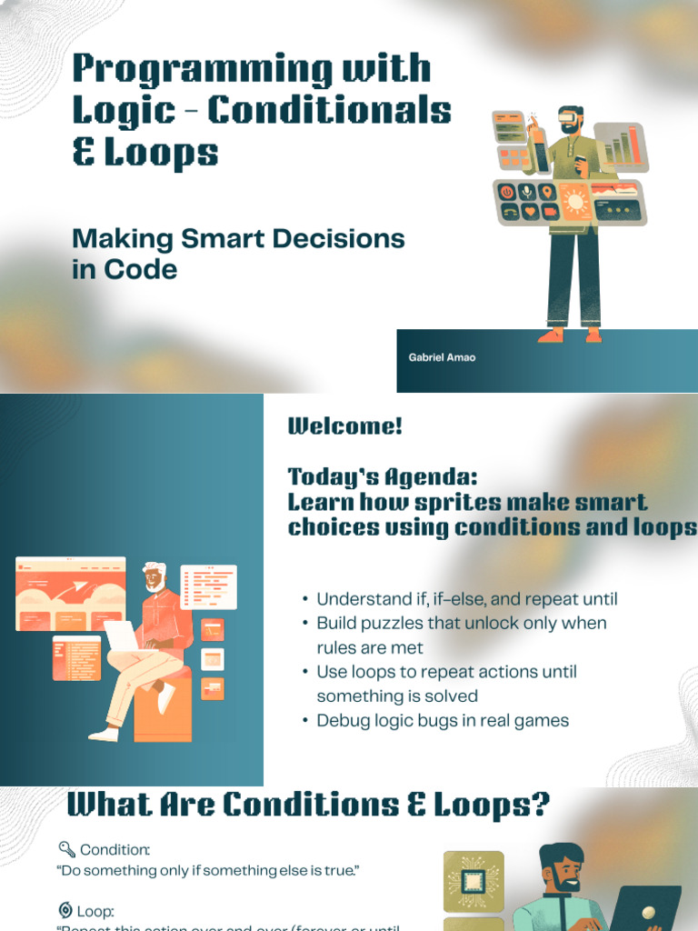 Programming With Logic - Conditionals & Loops | PDF