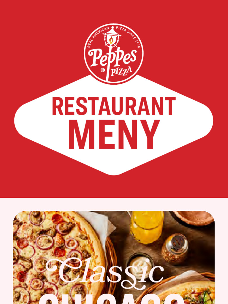 Peppes Restaurantmeny | PDF
