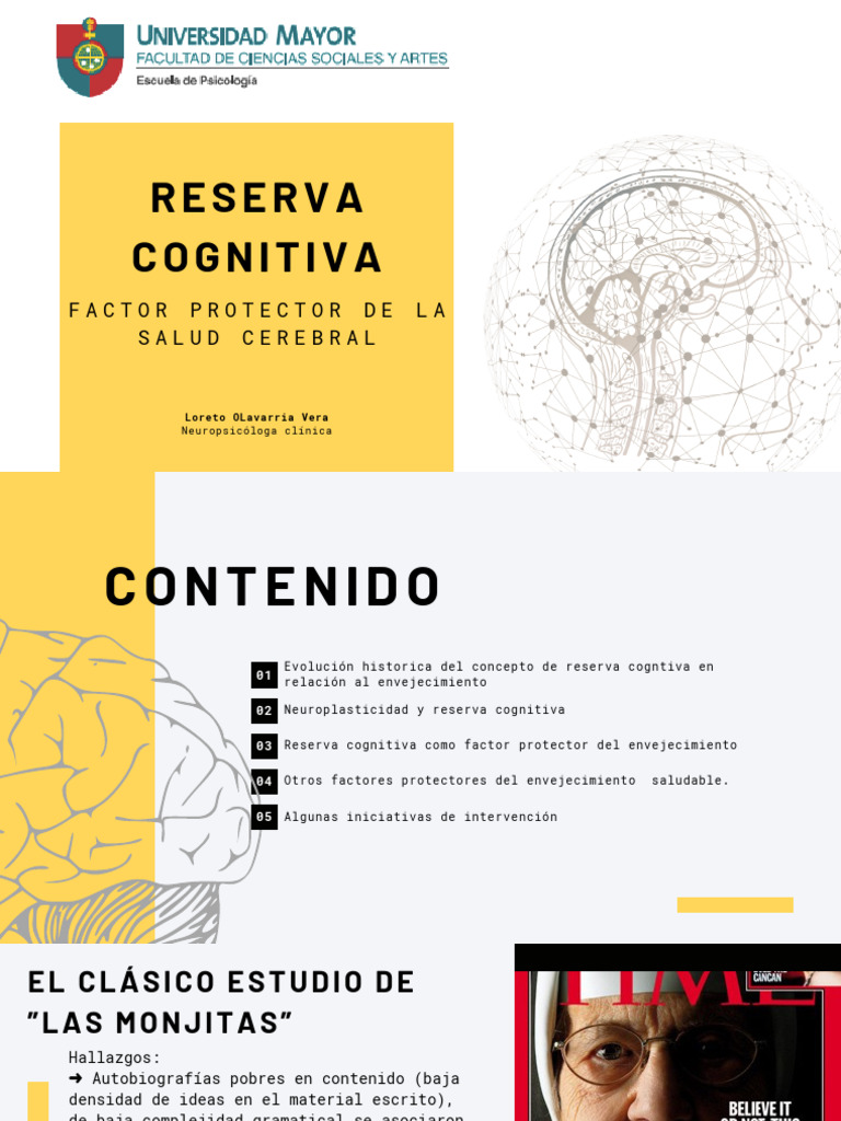 Clase 3 - Reserva Cognitiva y Factores de Proteccion Cerebral | PDF ...