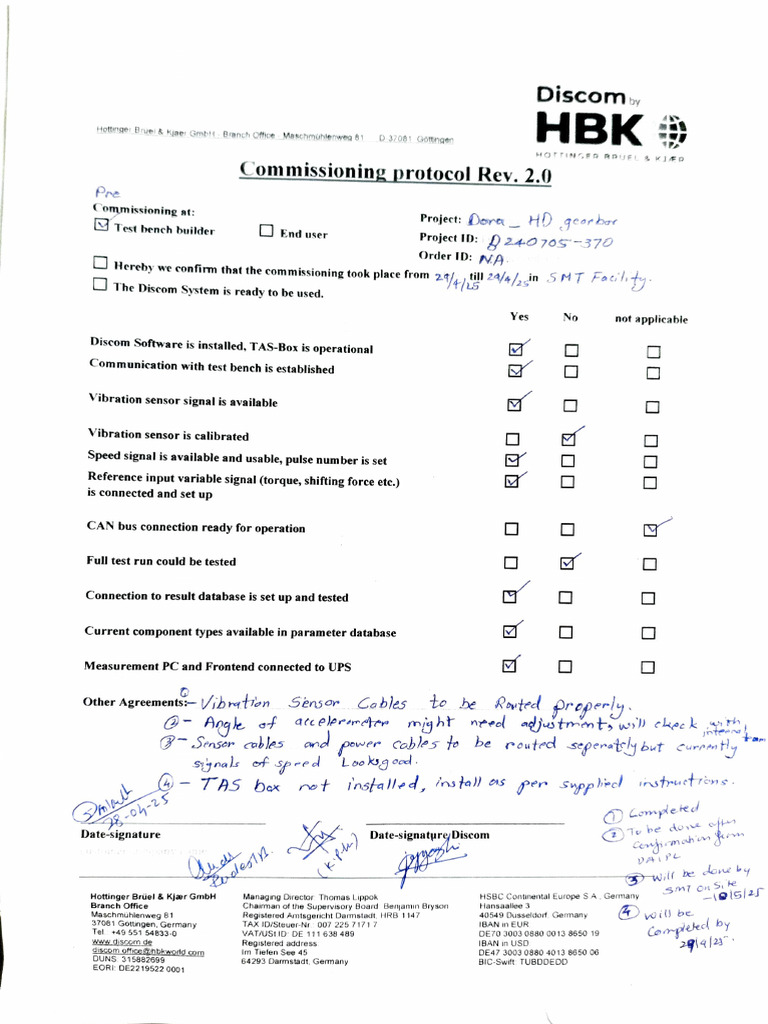 Discom Commissioning Protocol Rev 2.0 | PDF | Computing | Computer ...