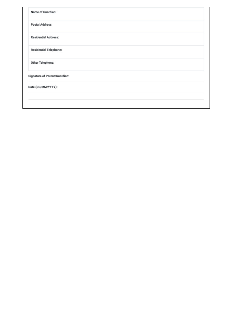 Cssps - Gov.gh Placement Enrolmentform | PDF