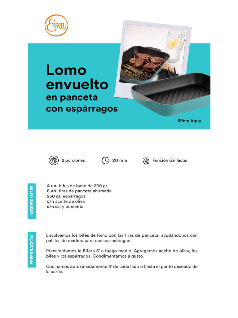 Recetas Bifera Contemporanea | PDF