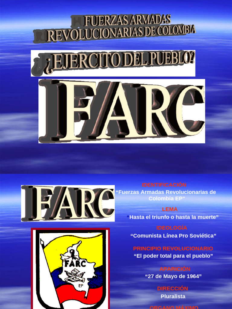 Historia y Símbolos de las FARC-EP | PDF | Colombia | Política de colombia