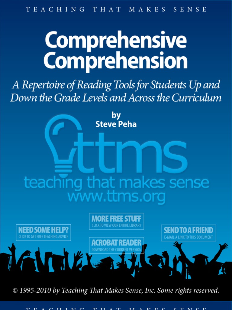 Ttms FLP Steve Peha Comprehensive Comprehension Packet | PDF | Reading Comprehension | Top Down ...