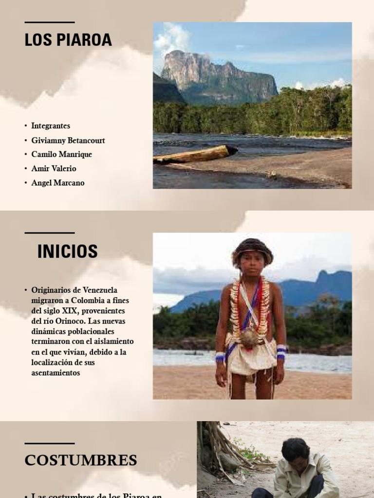 Cultura y desafíos del pueblo Piaroa | PDF