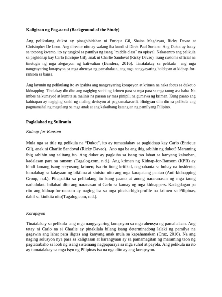 Dukot Movie (Contemp) | PDF