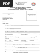 Application Form Front - NOSP (Updated) | PDF