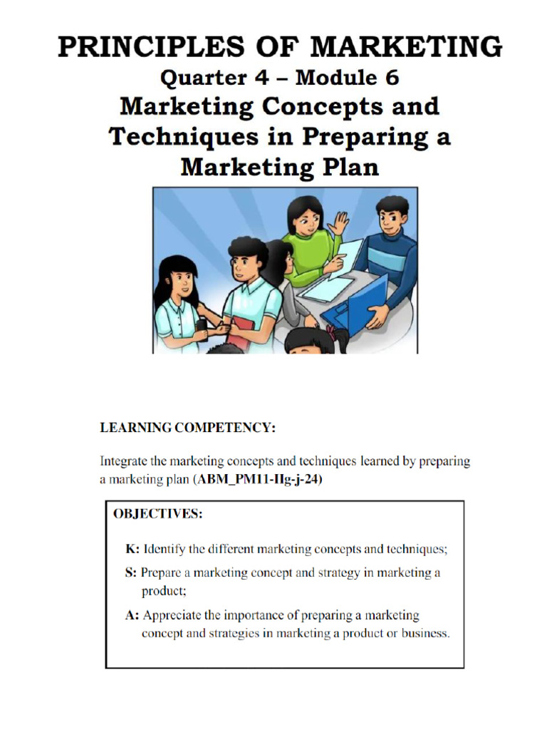 Principles of Marketing Module 6 | PDF