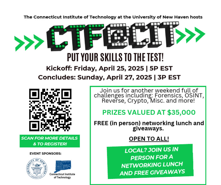 Ctf @ Cit 2025 Flyer (1) | PDF