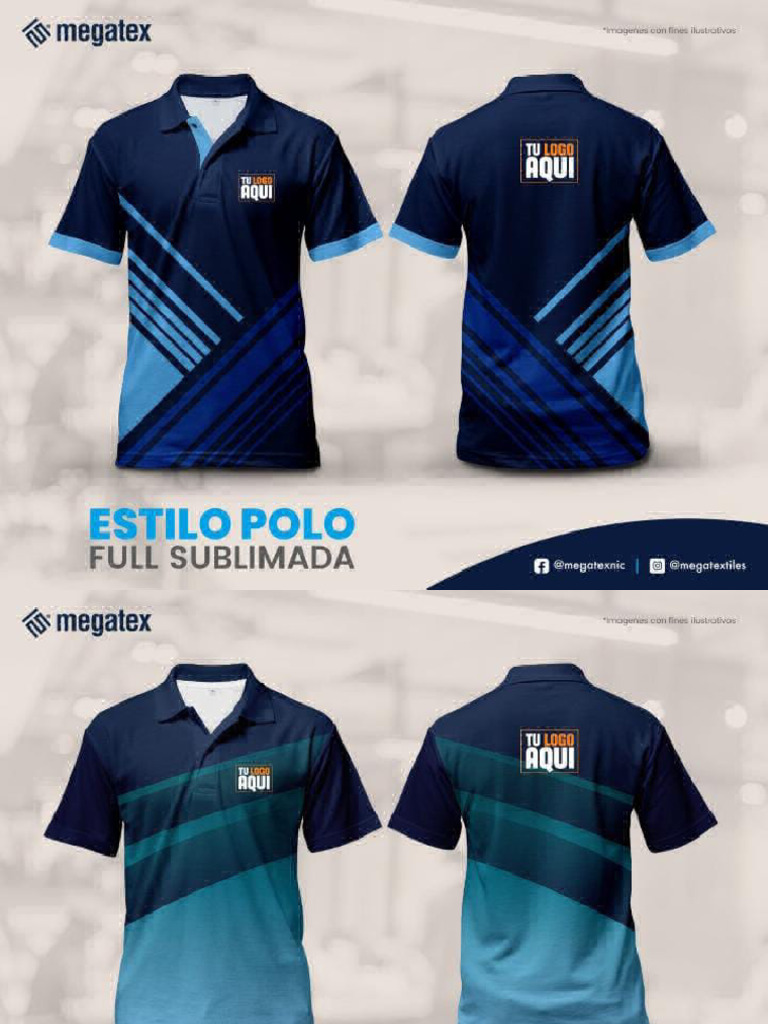 CAMISAS POLO FULL SUBLIMADA (4) | PDF