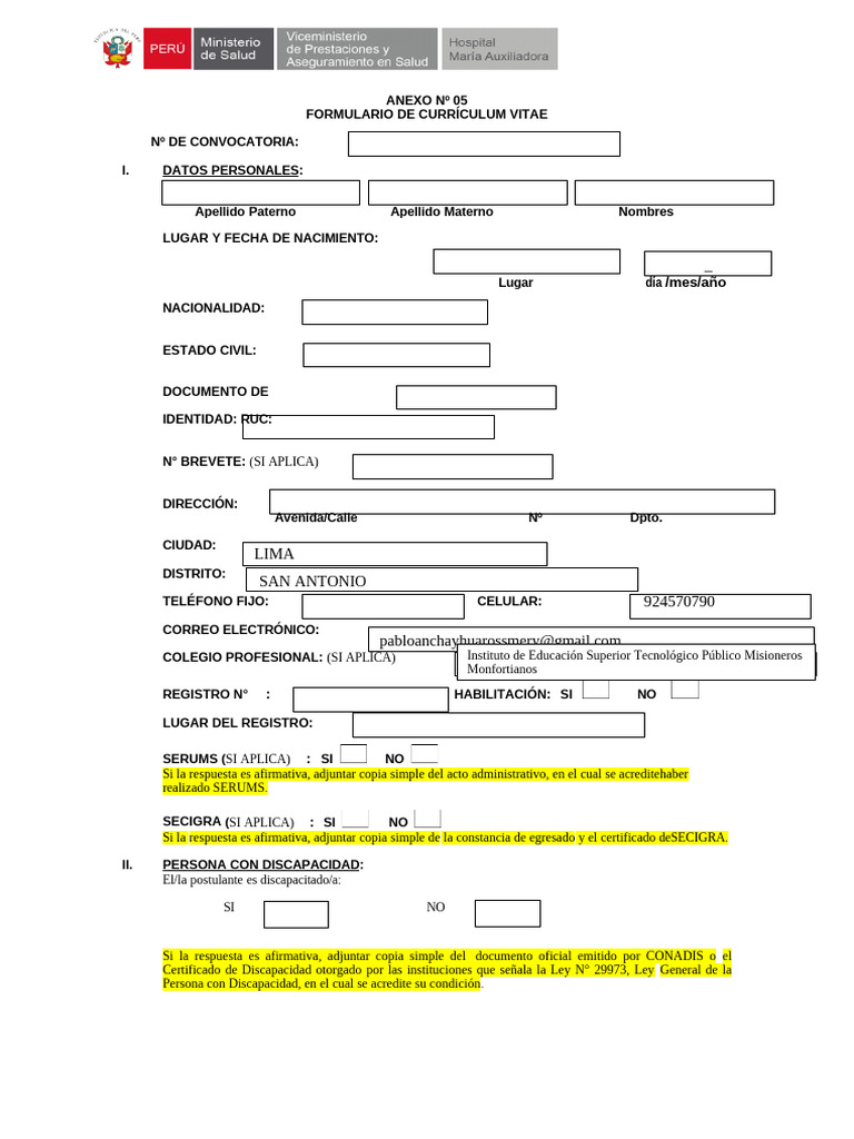 Anexo 5 Avanze | PDF
